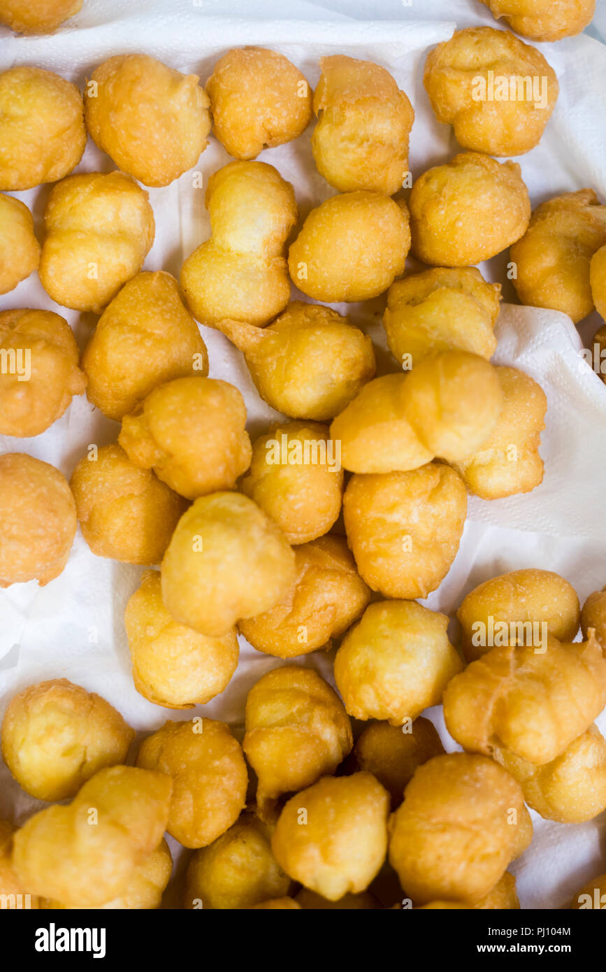 Making sweets fried and baked in the bakery Stock Photo - Alamy