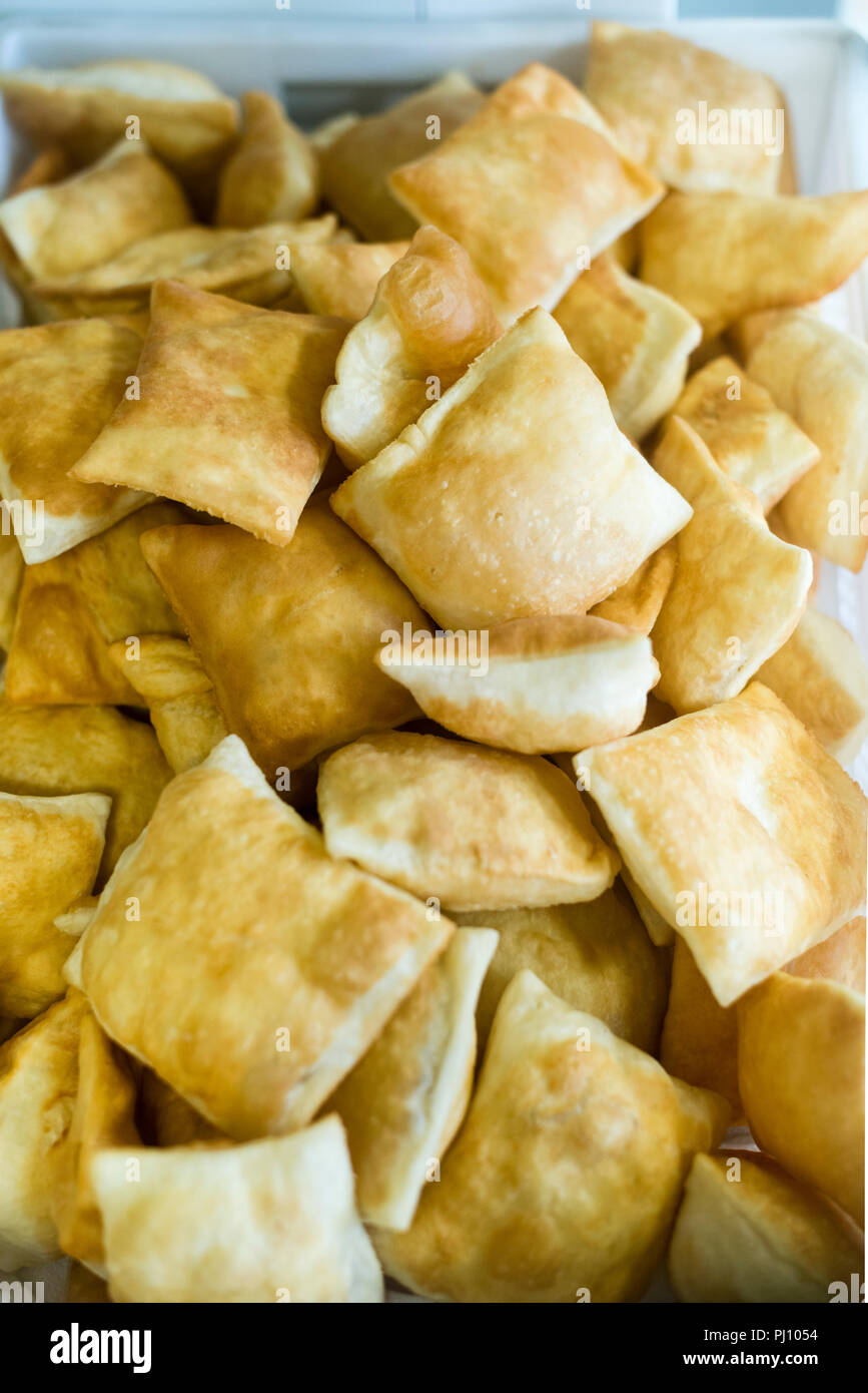 Making sweets fried and baked in the bakery Stock Photo - Alamy