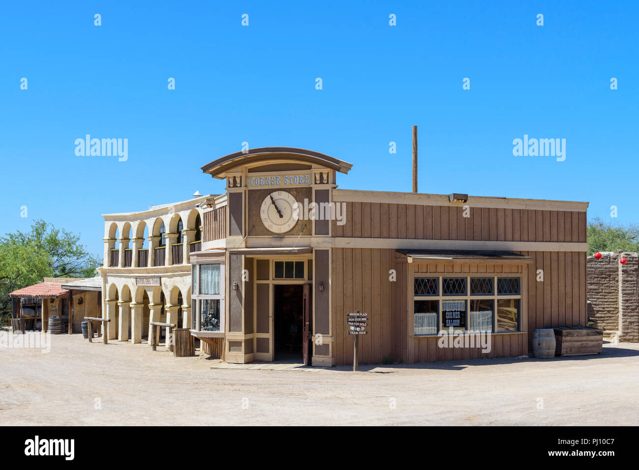 The general store in Old Tucson Arizona Stock Photo - Alamy