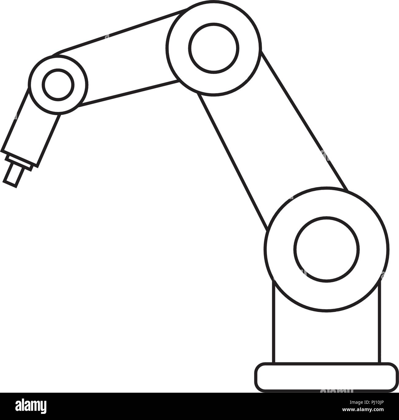 Abstract robot hand Stock Vector Image & Art - Alamy
