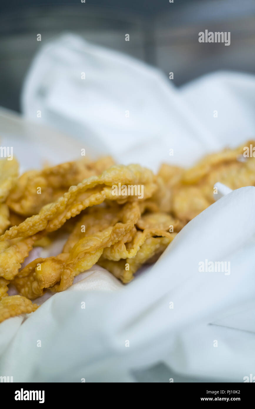 Making sweets fried and baked in the bakery Stock Photo - Alamy