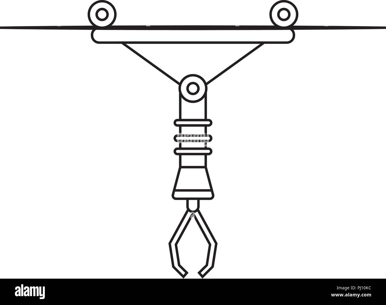 Abstract robot hand Stock Vector Image & Art - Alamy