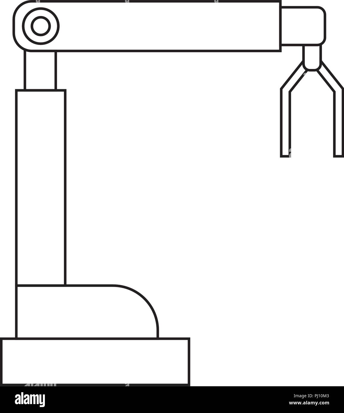 Abstract robot hand Stock Vector Image & Art - Alamy