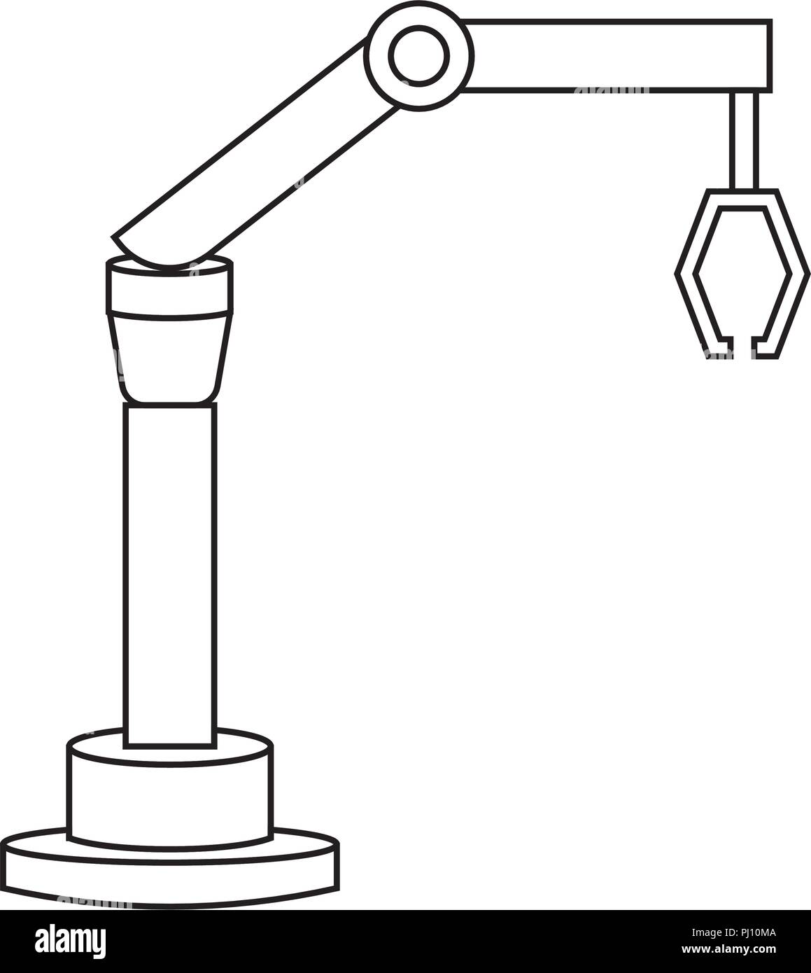 Abstract robot hand Stock Vector Image & Art - Alamy