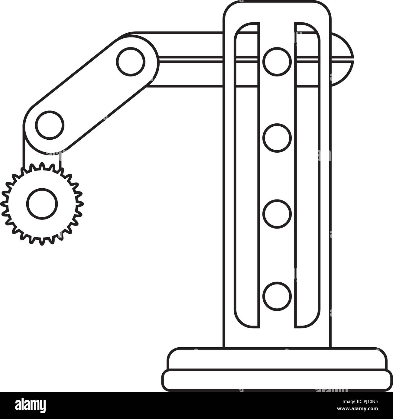 Abstract robot hand Stock Vector Image & Art - Alamy