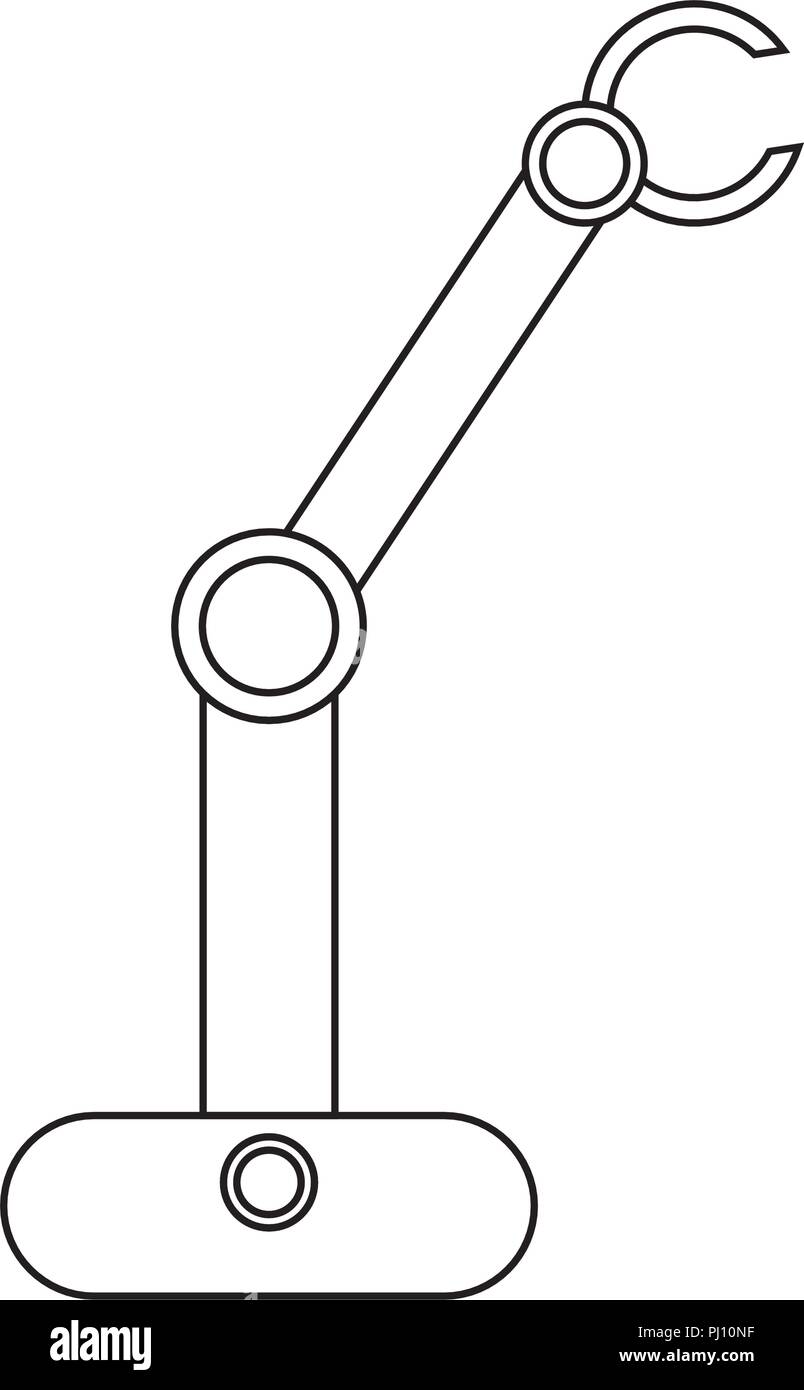 Abstract robot hand Stock Vector Image & Art - Alamy