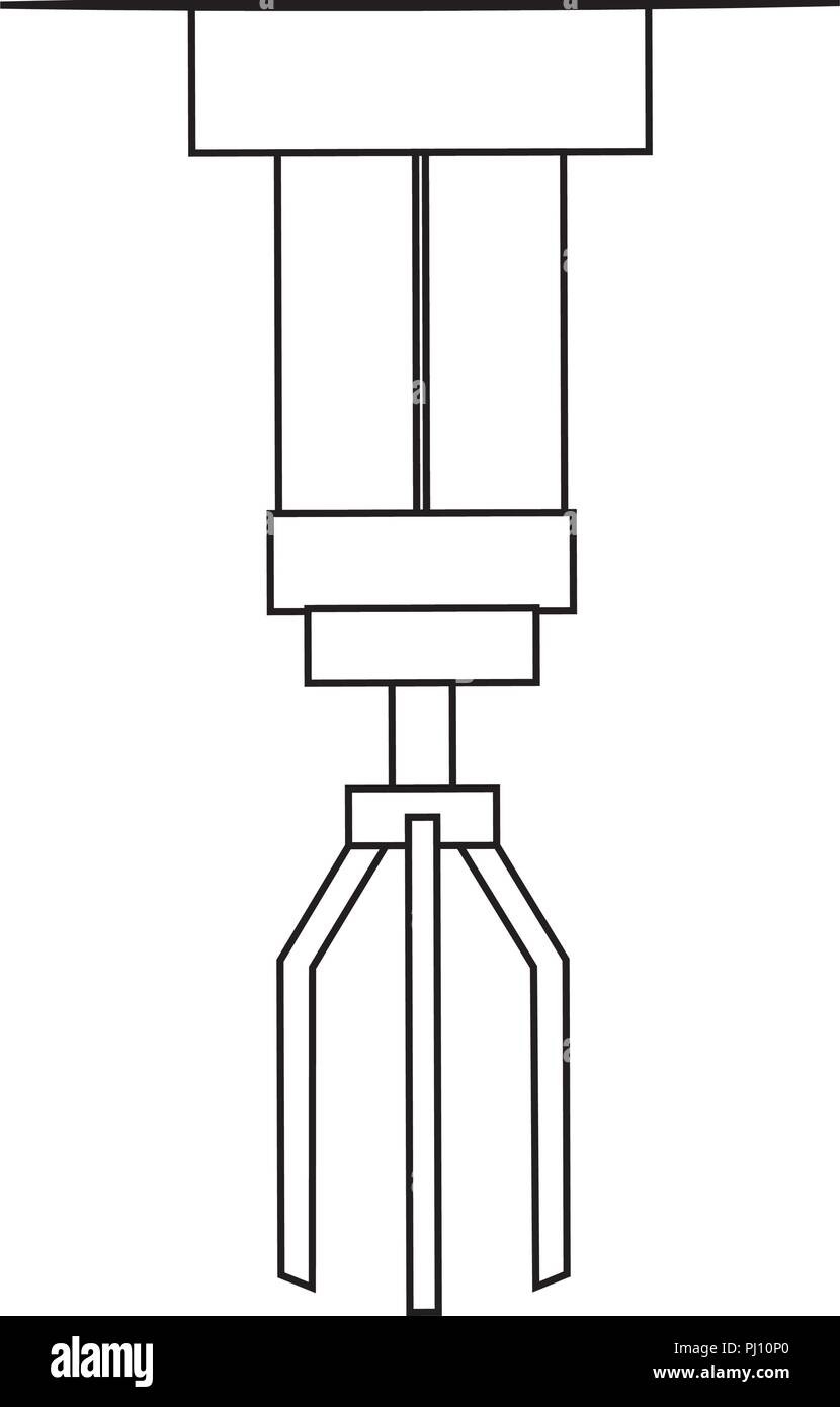 Abstract robot hand Stock Vector Image & Art - Alamy