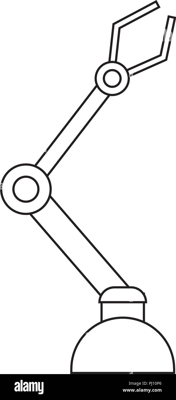 Abstract robot hand Stock Vector Image & Art - Alamy