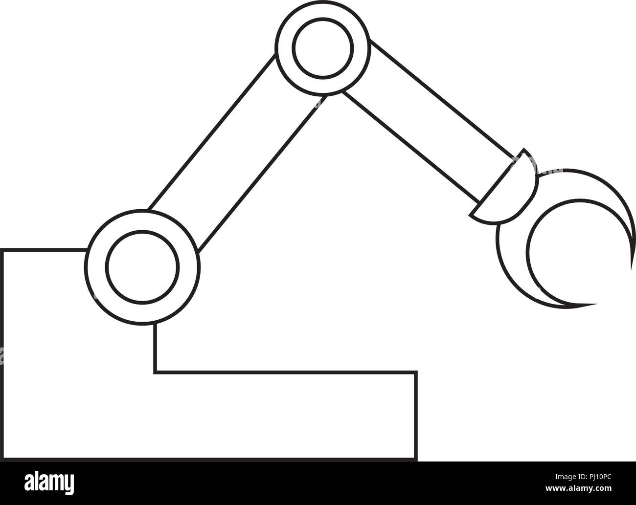 Abstract robot hand Stock Vector Image & Art - Alamy