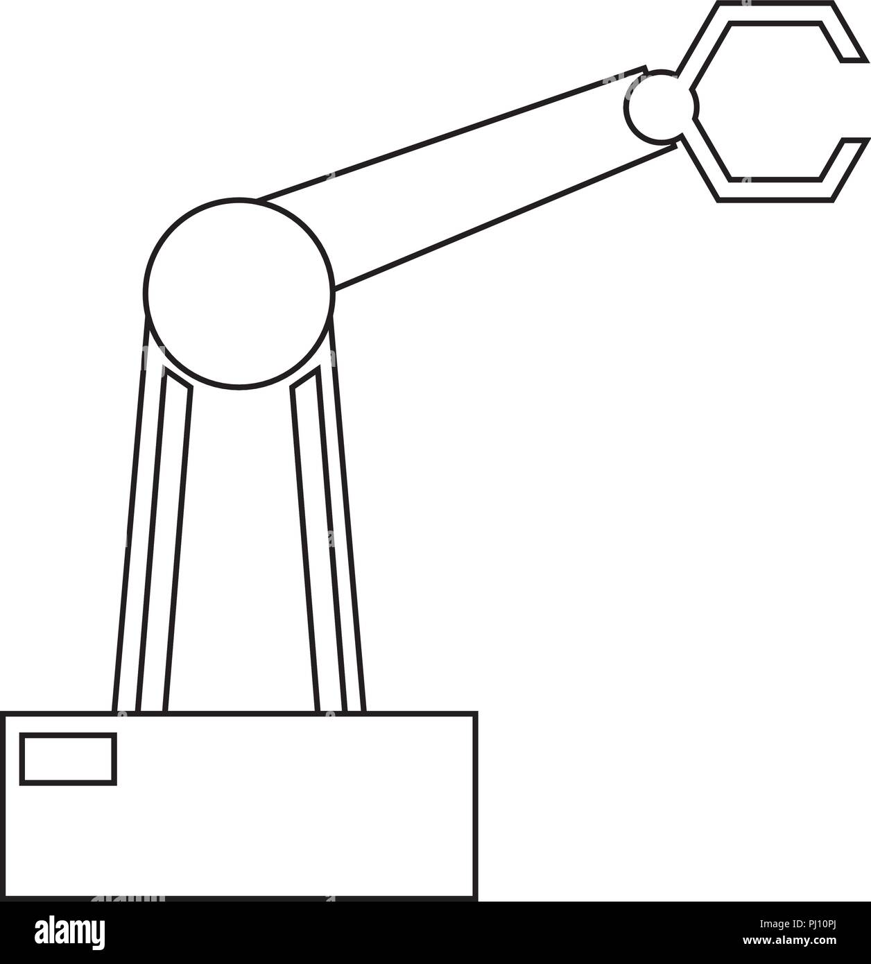 Abstract robot hand Stock Vector Image & Art - Alamy