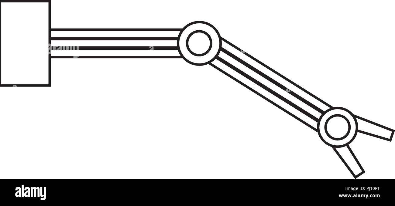 Abstract robot hand Stock Vector Image & Art - Alamy