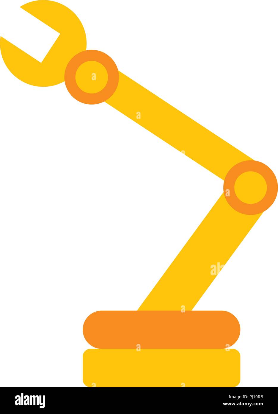 Abstract robot hand Stock Vector Image & Art - Alamy