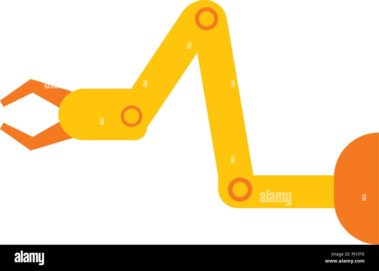 Abstract robot hand Stock Vector Image & Art - Alamy