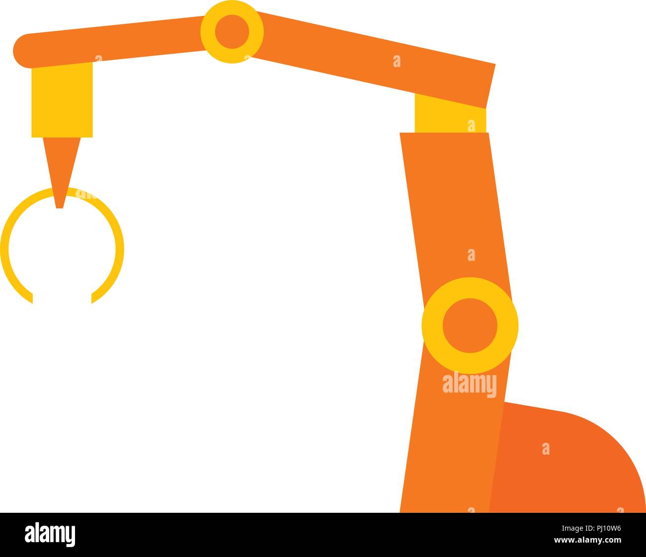 Abstract robot hand Stock Vector Image & Art - Alamy