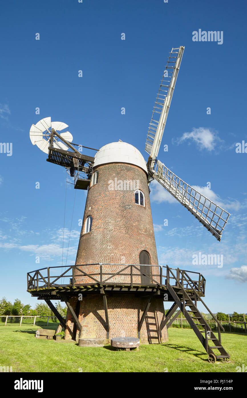 A working windmill at Wilton Wiltshire Stock Photo - Alamy