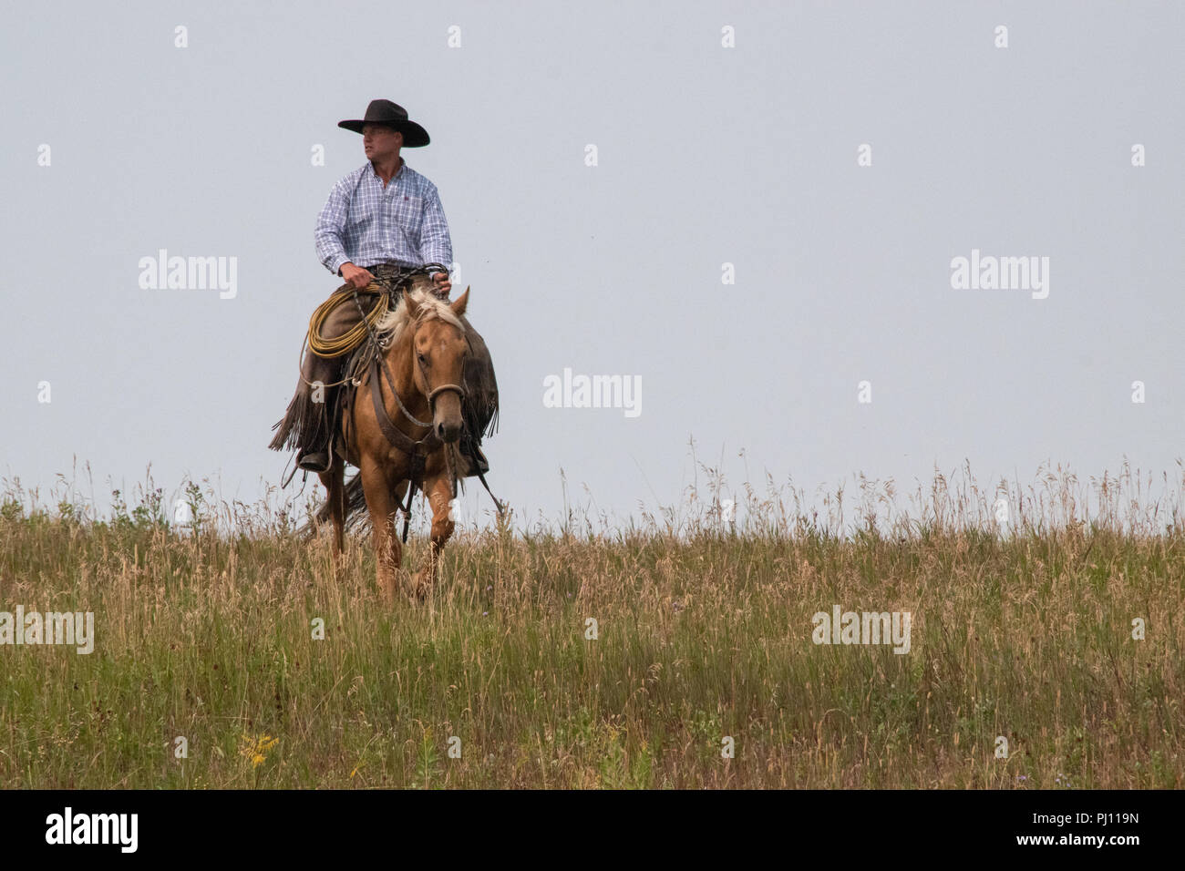 Lone cowboy hi-res stock photography and images - Alamy