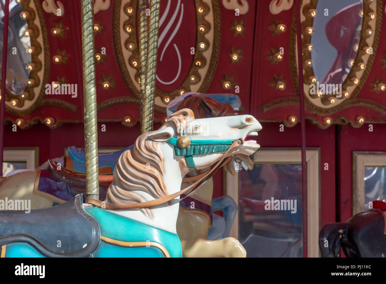 Carousel horse head hi-res stock photography and images - Alamy