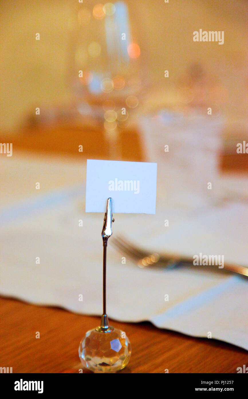 Restaurant menu holder hi-res stock photography and images - Alamy