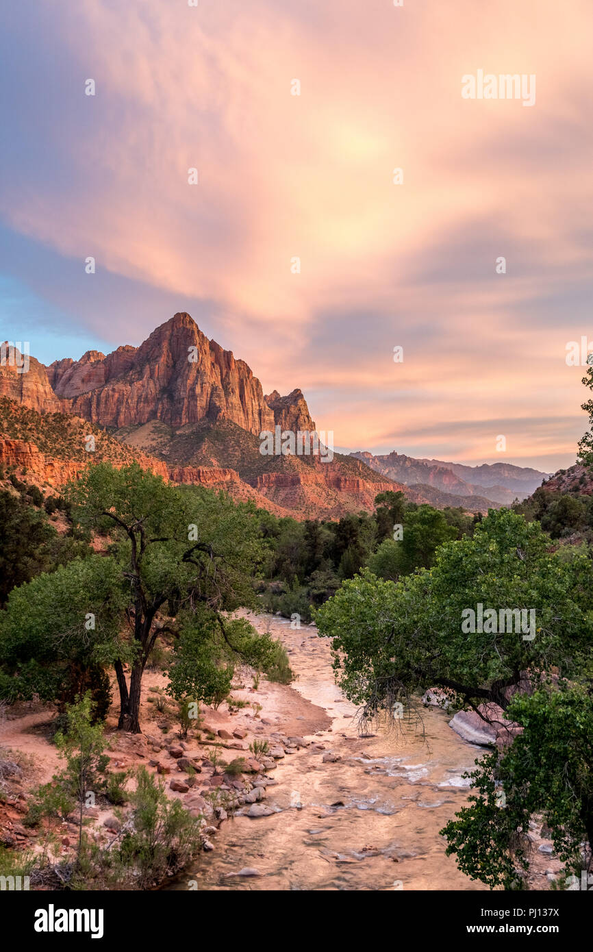 Zion bridge hi-res stock photography and images - Alamy