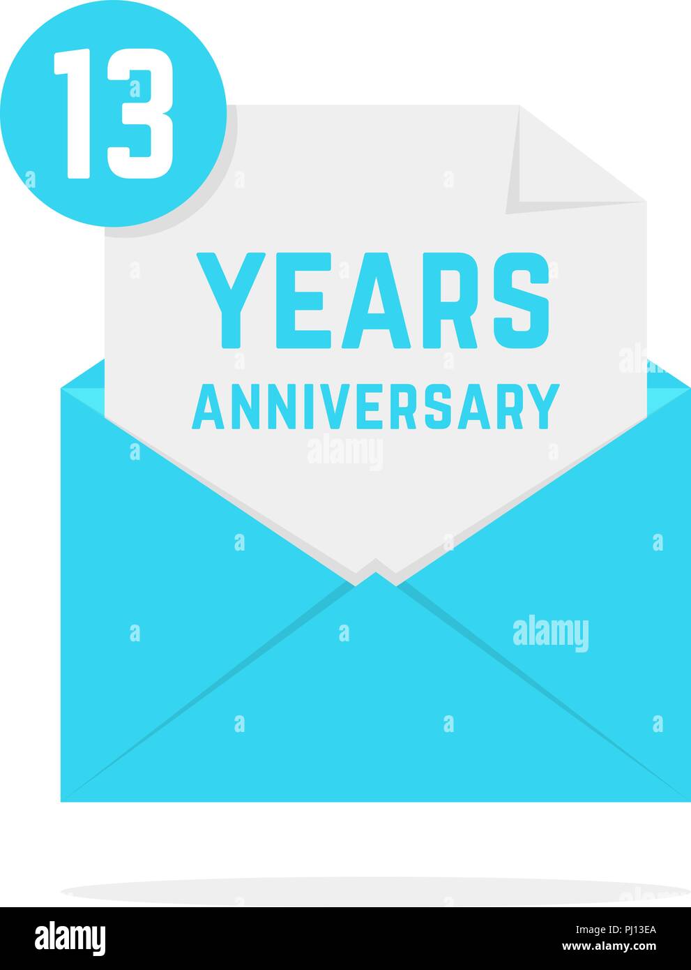 13 years Stock Vector Images - Alamy