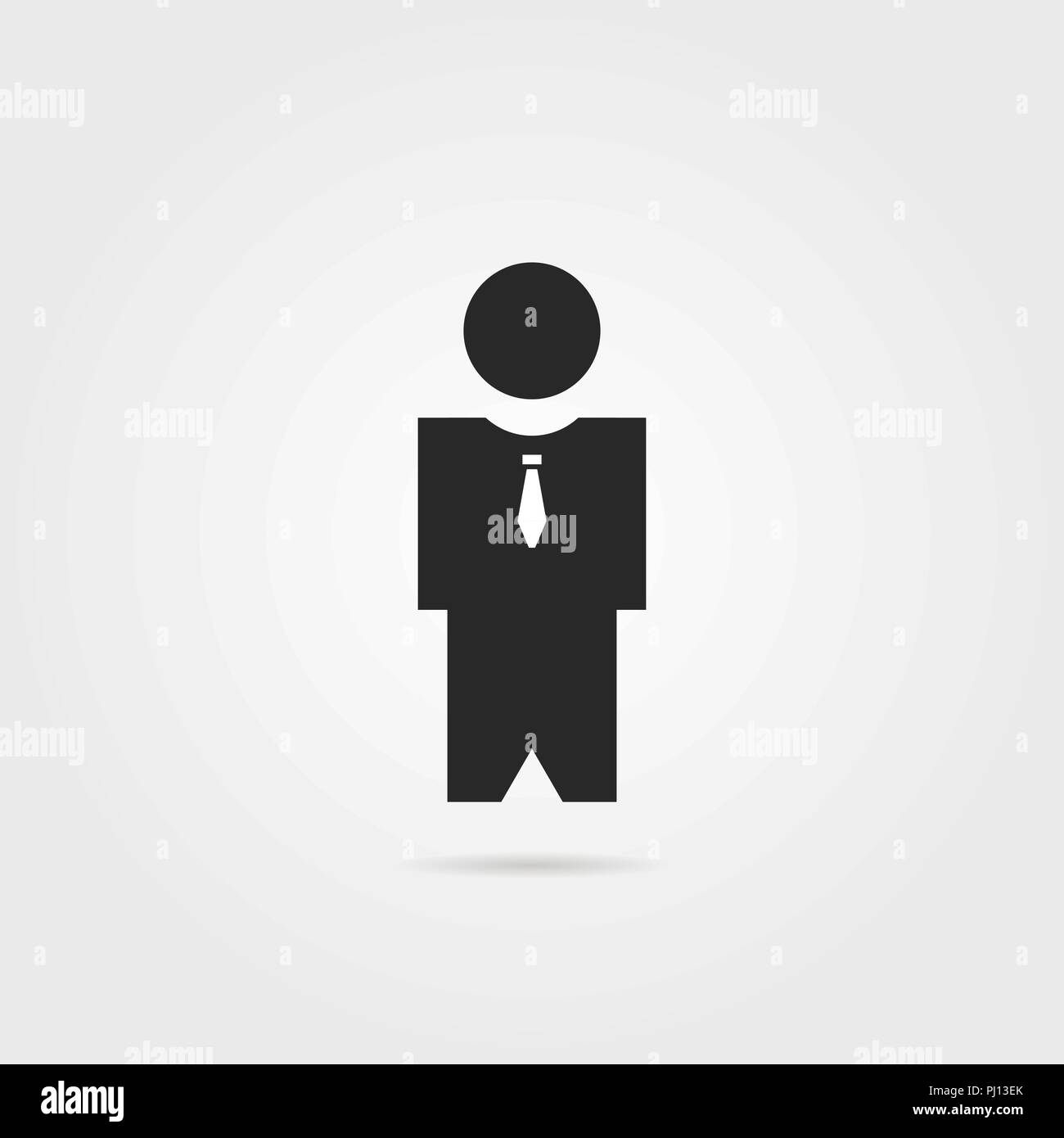 Successful businessman pictogram hi-res stock photography and images ...