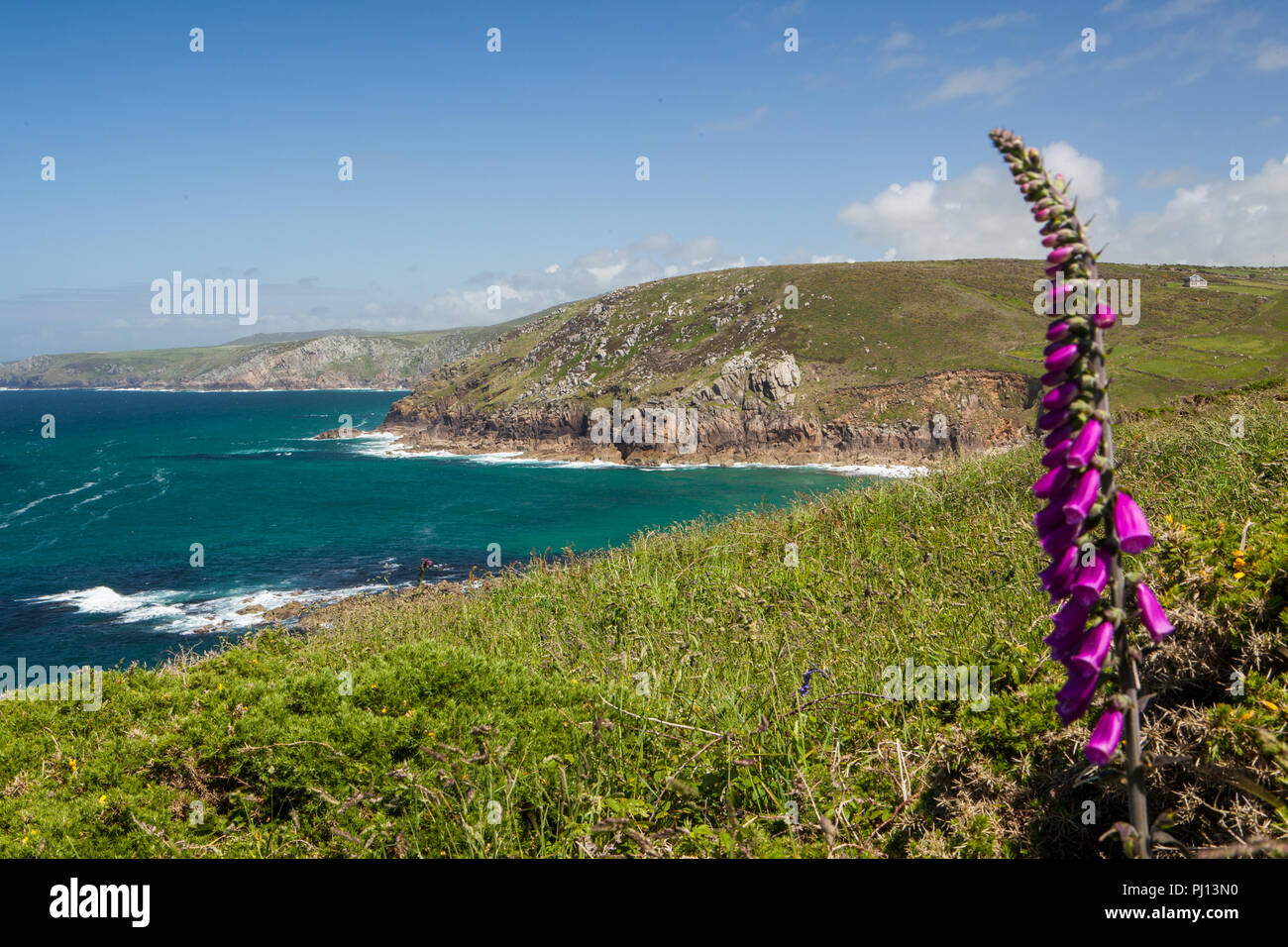 Rundgang am Penden Head Lighthouse Stock Photo - Alamy