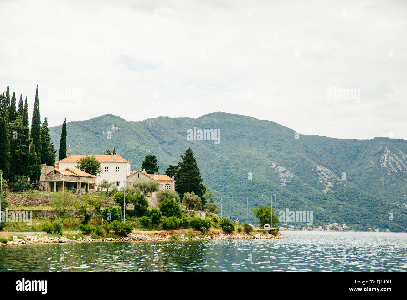 banja monastery in montenegro. adriatic sea. travel concept Stock Photo ...
