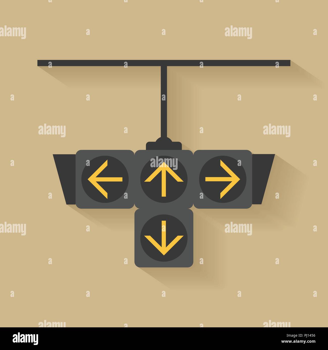 Traffic lights vector hi-res stock photography and images - Alamy