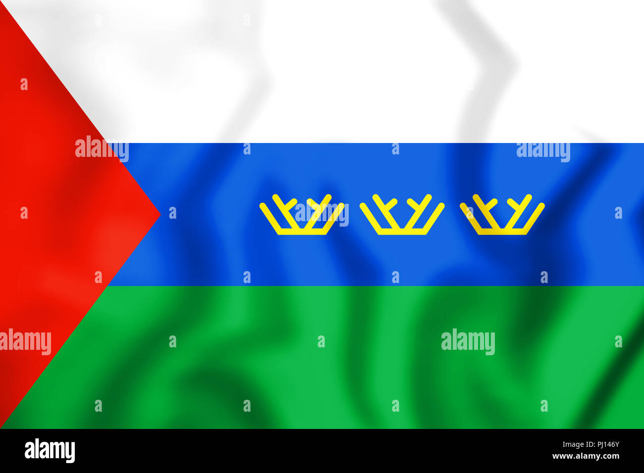 Tyumen flag hi-res stock photography and images - Alamy