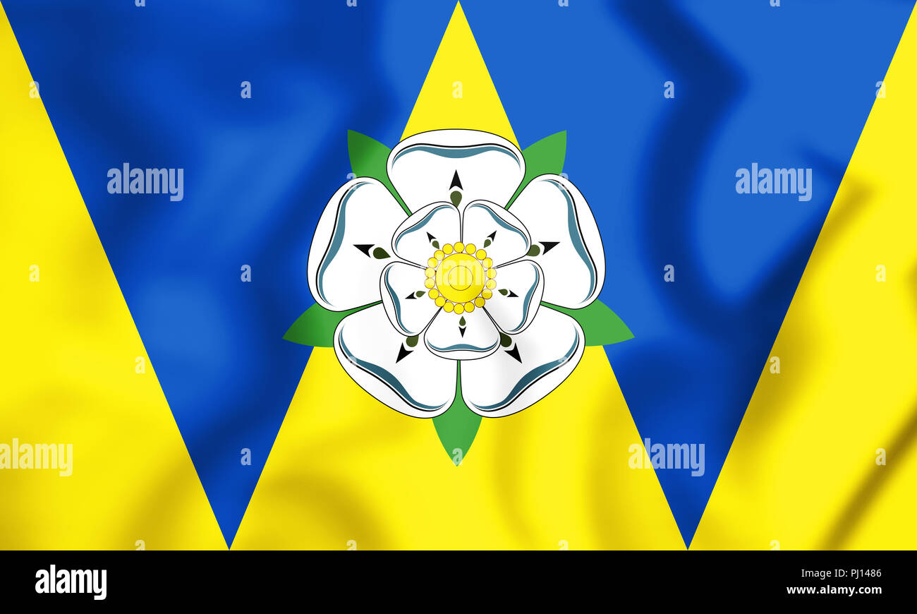 Yorkshire county flag hi-res stock photography and images - Alamy