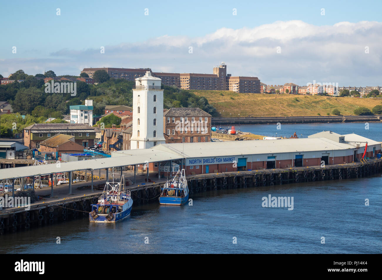 The North Shields fish market Northumberland, England Stock Photo - Alamy