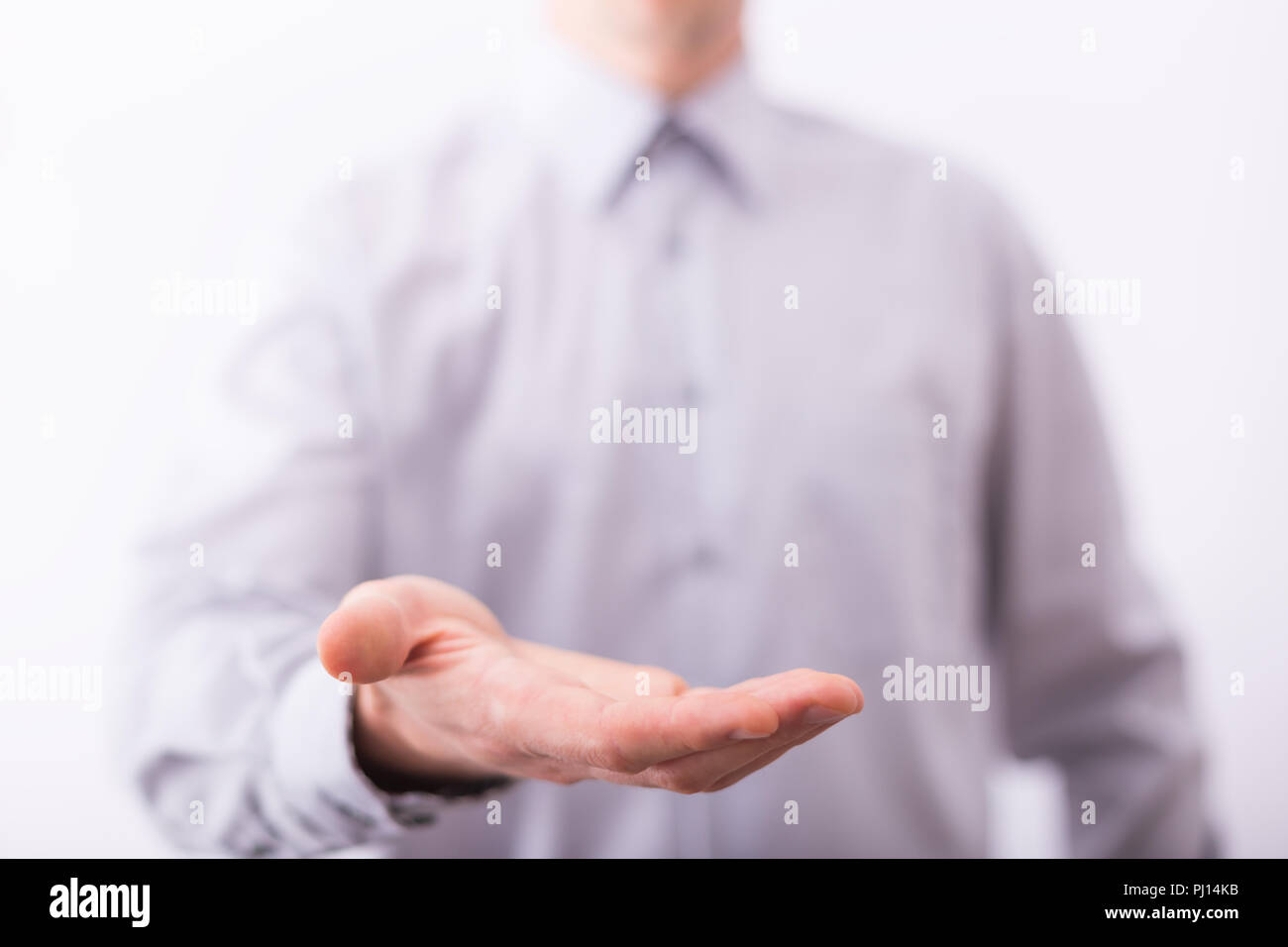 Hand presenting hi-res stock photography and images - Alamy