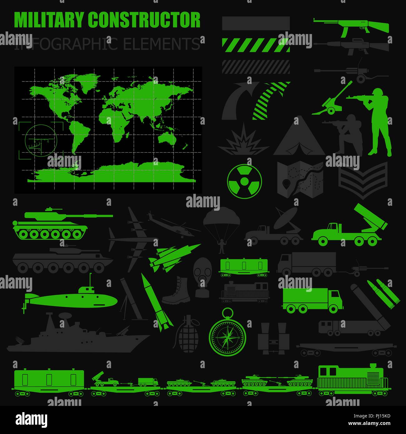 Map of powers Stock Vector Images - Alamy