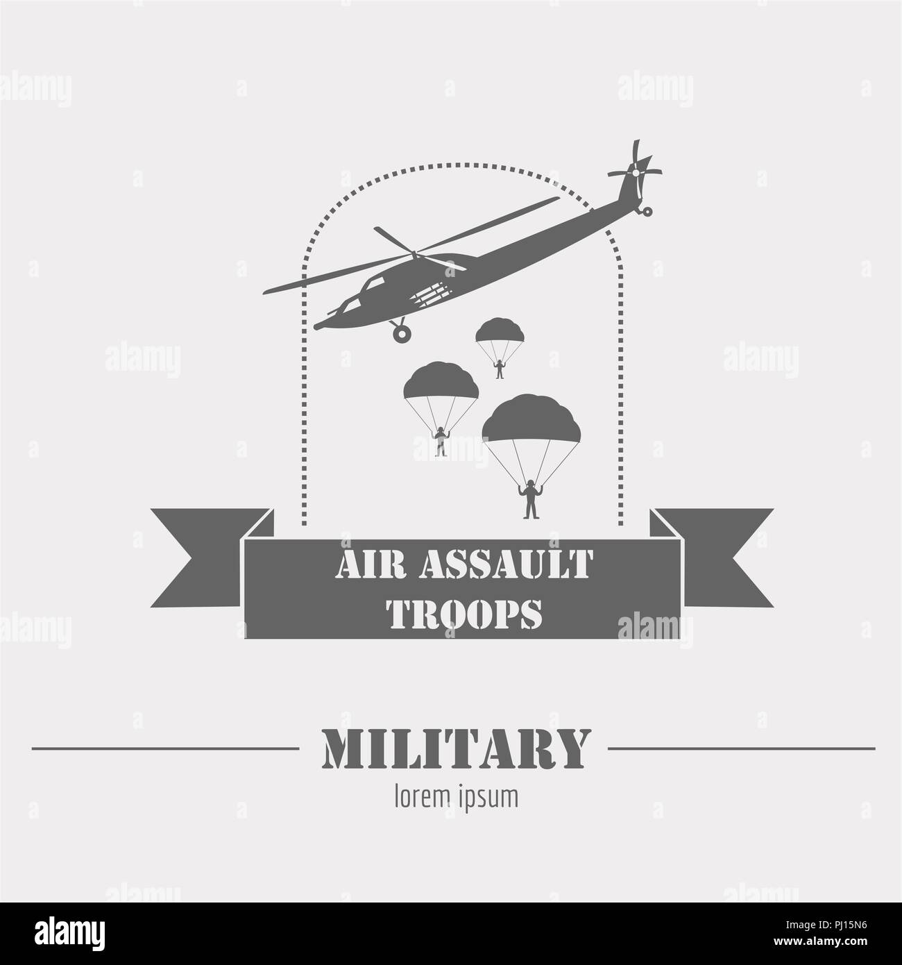 Military and armored vehicles logos and badges. Graphic template ...