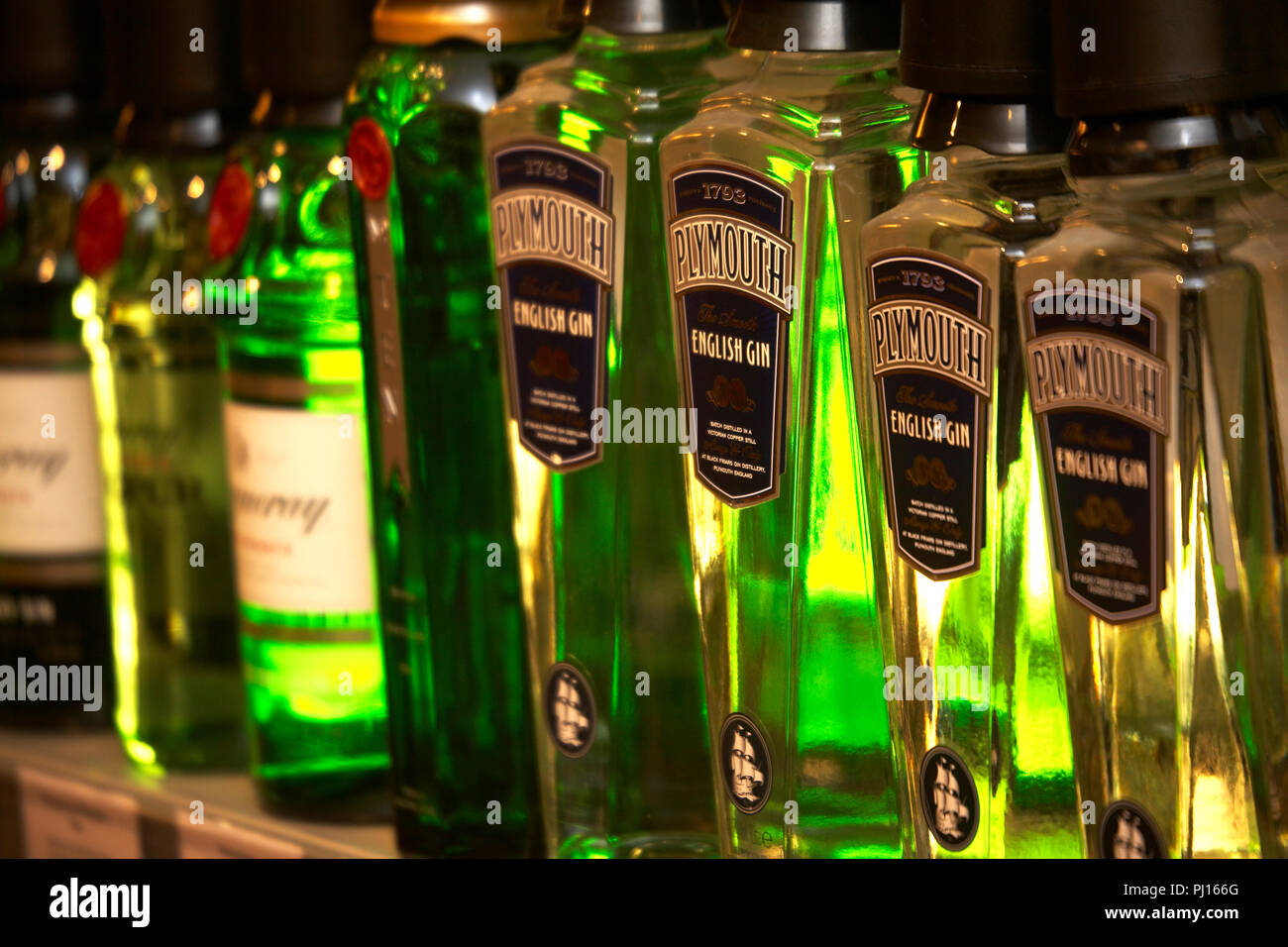 Selection of drinks available in Waitrose stores. Products on display ...