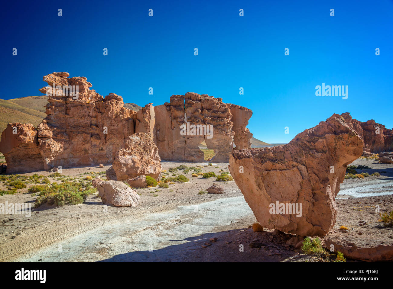 Valley of rocks in Bolivia Stock Photo - Alamy