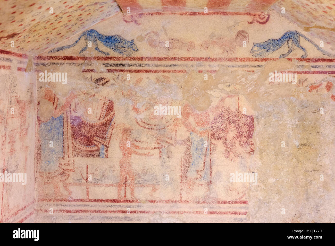 Etruscans necropolis tomb archeological hi-res stock photography and ...