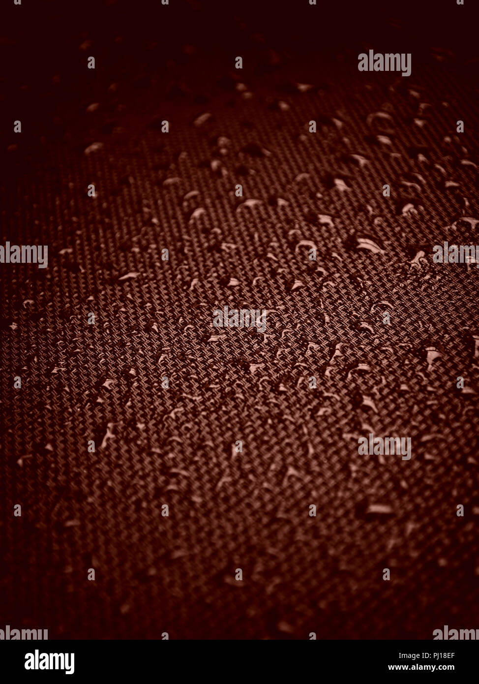 Water drops on the fabric texture. wet textile texture. cloth with ...