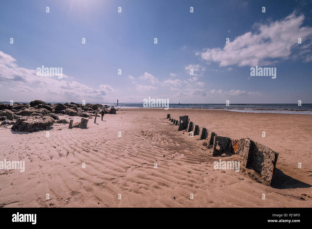 Stevenstone To Irvine Science Centre Stock Photo - Alamy