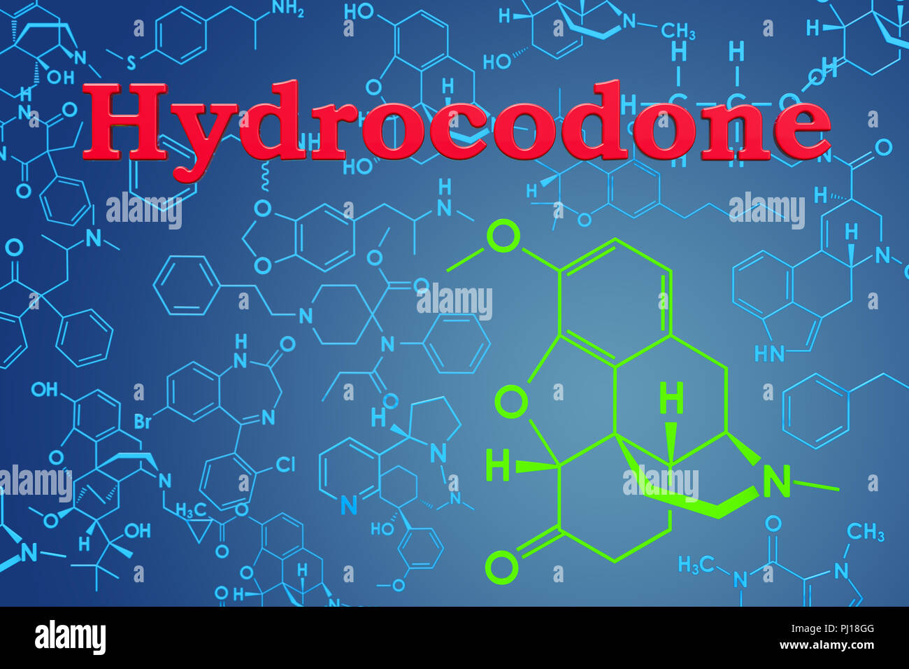Hydrocodone Chemical Structure