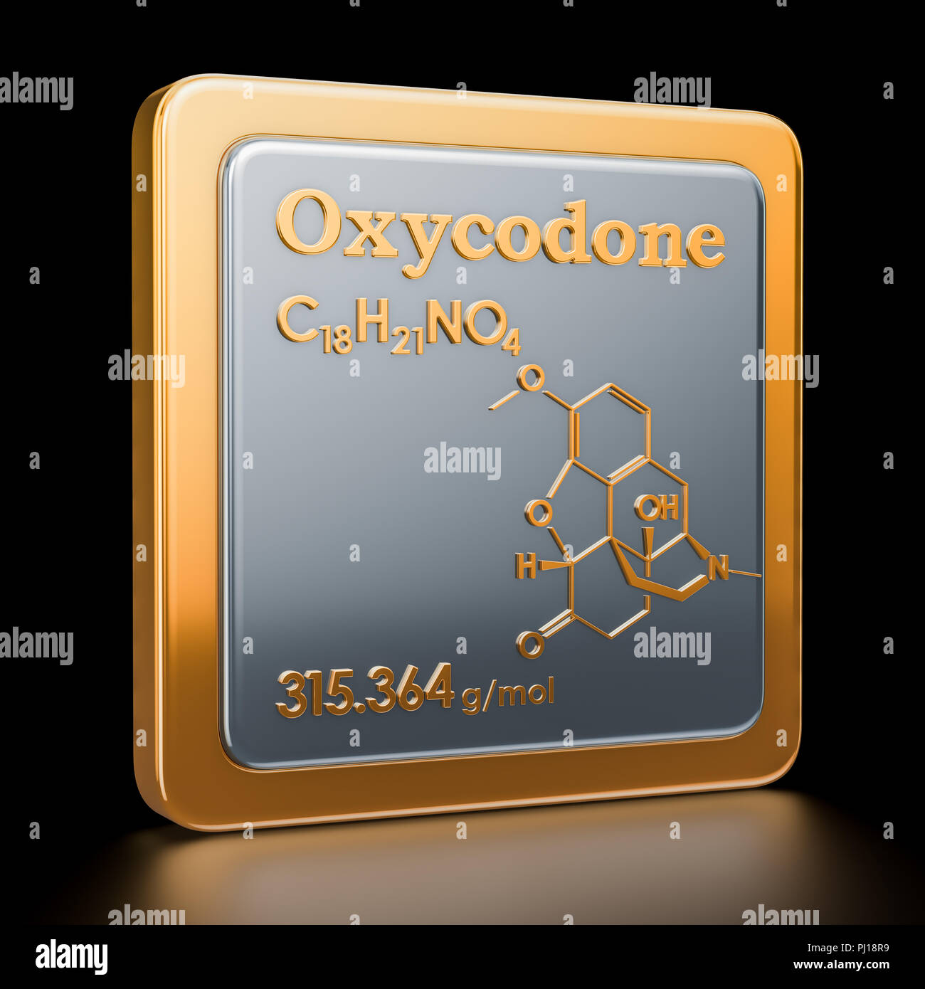 Oxycodone Structure