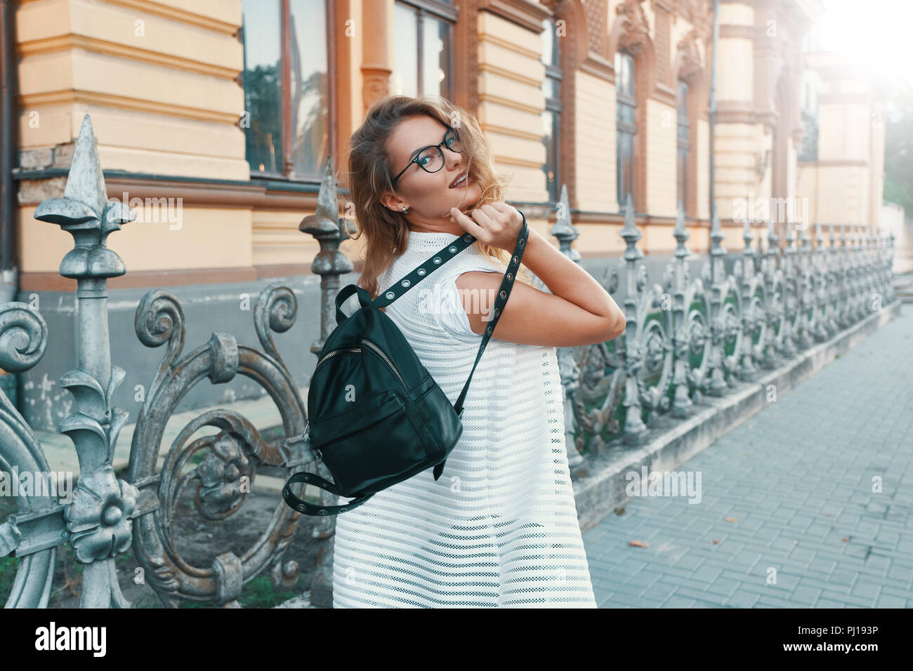 Female wanderer hi-res stock photography and images - Alamy