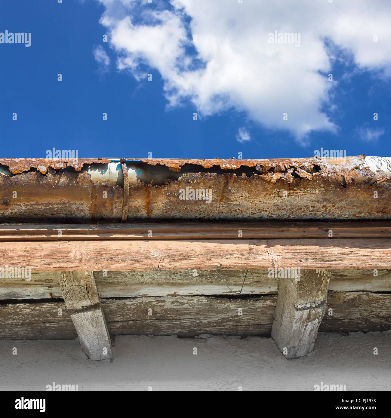 Rotten roof hi-res stock photography and images - Alamy