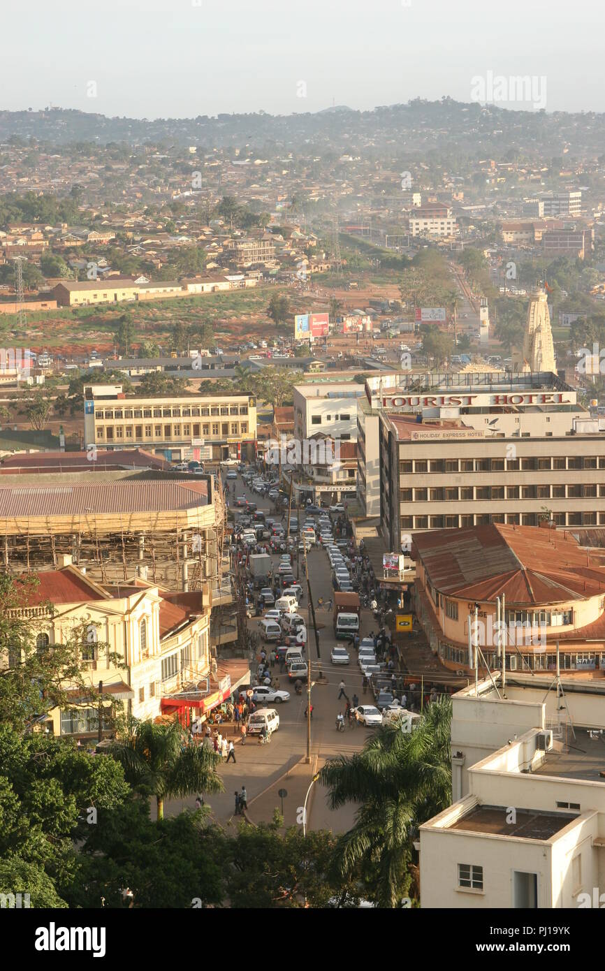 Kampala aerial hi-res stock photography and images - Alamy