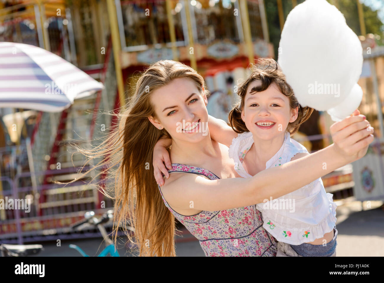 Having fun with family Stock Photo - Alamy
