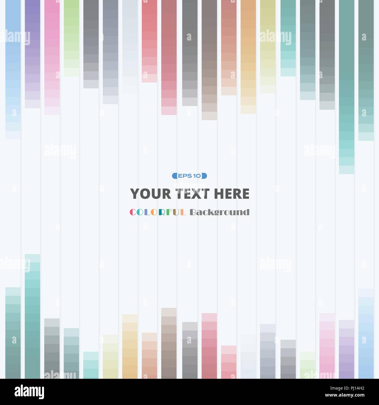 Colorful strips lines pattern background, illustration vector eps10 ...