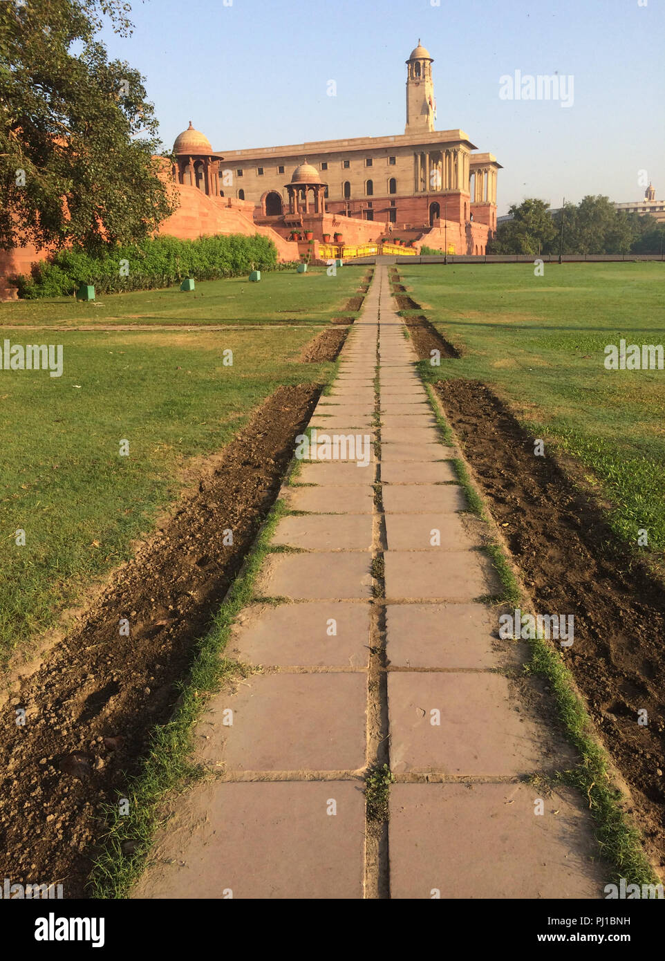 South Block Government building, New Delhi, India Stock Photo - Alamy