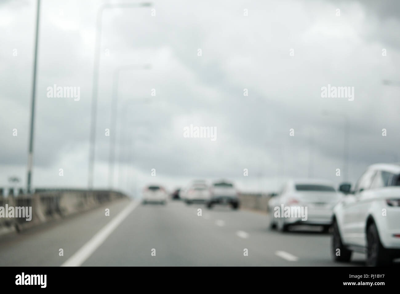 Vintage cars on road blurred hi-res stock photography and images - Alamy