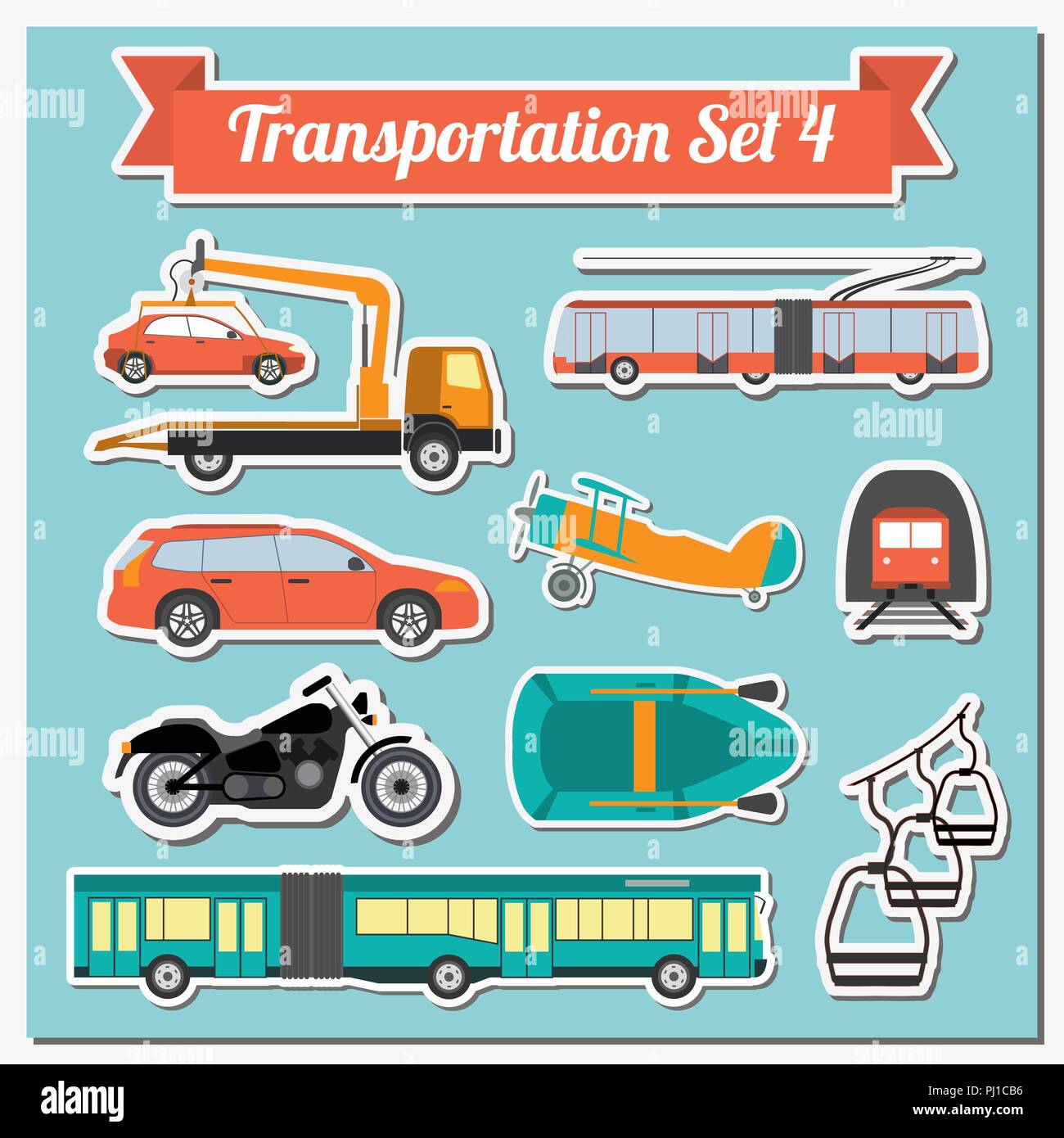 Set of all types of transport icon for creating your own infographics ...