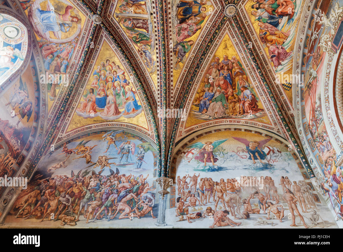 Luca signorelli fresco hi-res stock photography and images - Alamy